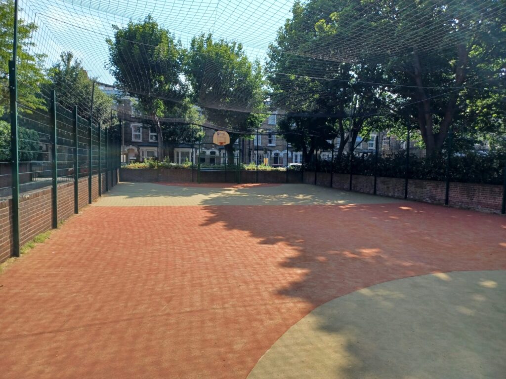 Ball Court Notice – Goulden House